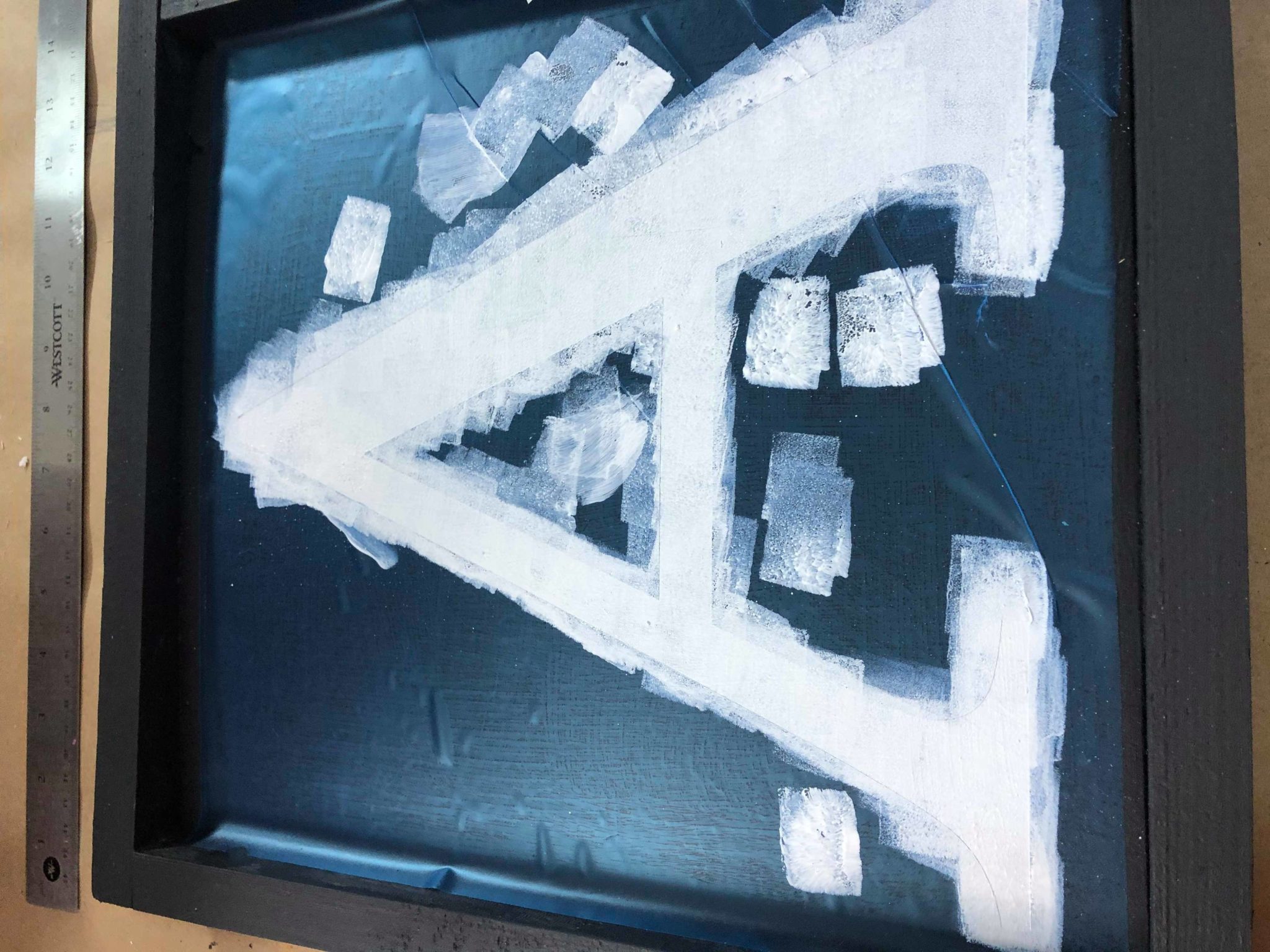 Wood Sign Face Lift | Lori Apgar Creates